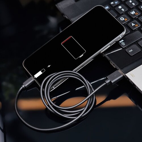 Кабель REXANT USB - Lightning шнур для зарядки и синхронизации iPhone в ПВХ-оплетке, 1 м