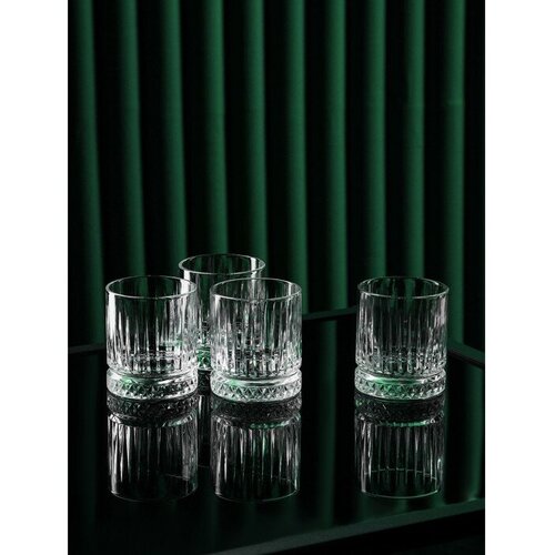 Paşabahçe Набор стеклянных стаканов «Элизия», 210 мл, 4 шт