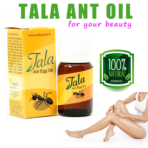 Муравьиное масло Ant Oil из Турции от Tala для замедления роста волос 20 мл.
