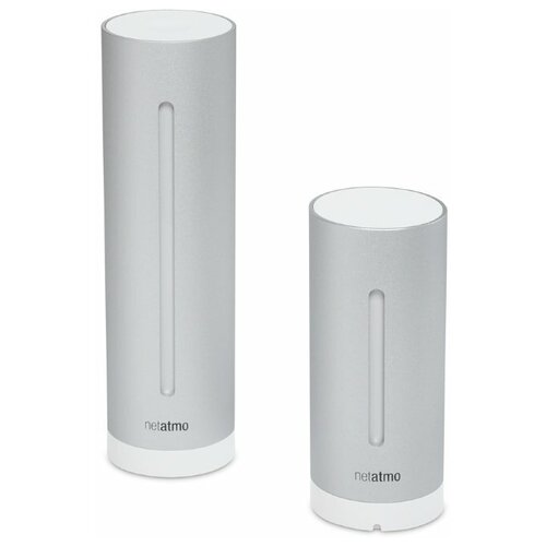 Метеостанция Netatmo Urban Weather Station, серебристый, 2 шт.