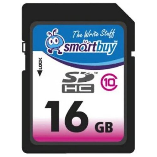 Память Secure Digital Card 16Gb Smartbuy SB16GbSDHCCL10 .