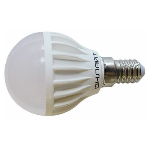 Лампа светодиодная LED 8вт E14 теплый матовый шар онлайт. 19735 NAVIGATOR