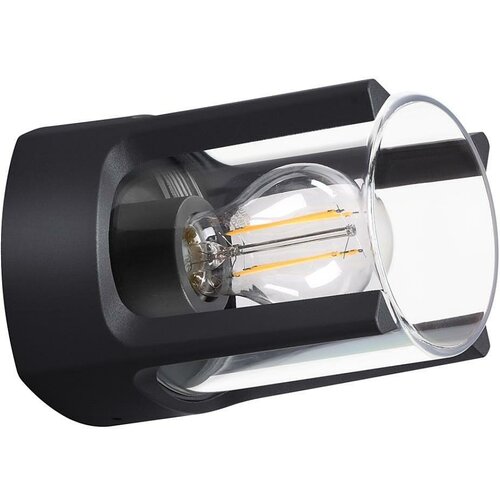 Уличный настенный светильник Novotech Visio 370958, E27, 20Вт, кол-во ламп:1шт, Черный