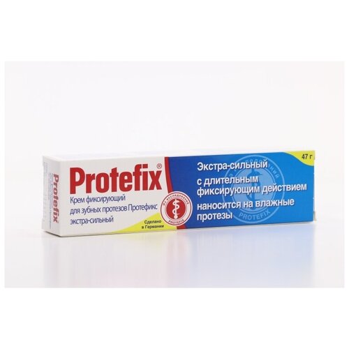 Крем Протефикс д/фиксации зубных протезов экстра-сильный 47 г x1