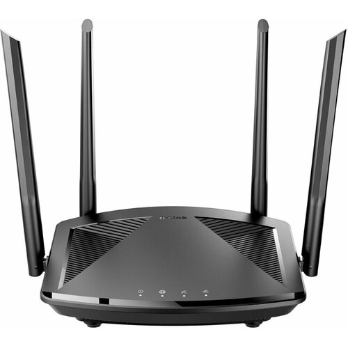 Wi-Fi 6 маршрутизатор D-Link DIR-X1860/RU/R1A AX1800, 1000Base-T WAN, 3x1000Base-T LAN