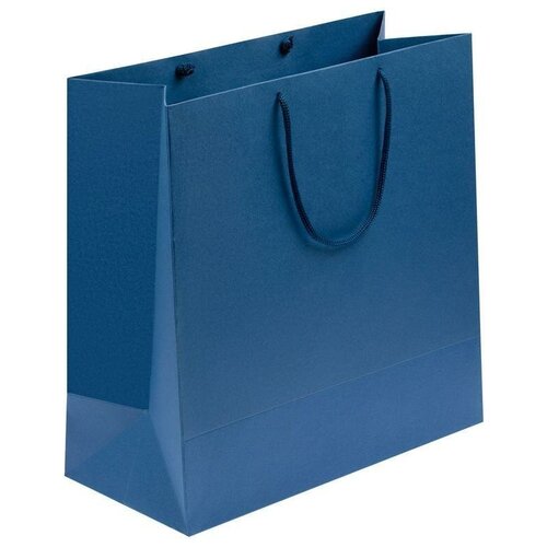 Пакет подарочный бумажный Porta, 35x35x16см, синий