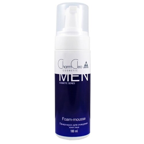 Charm Cleo Cosmetic Men Пенка-мусс для очищения кожи лица Foam-mousse, 180 мл/190 г