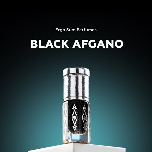 Ergo sum perfumes Black Afgano Premium / Блэк Афгано Премиум арабские духи-масло, 3 мл