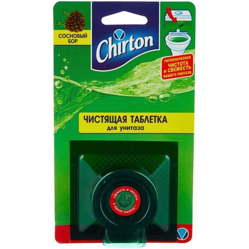 Таблетка для унитаза Сосновый бор Chirton, 50 г