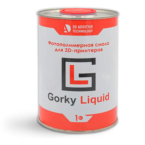 Фотополимерная смола Gorky Liquid Dental Castable, синяя (1 кг)