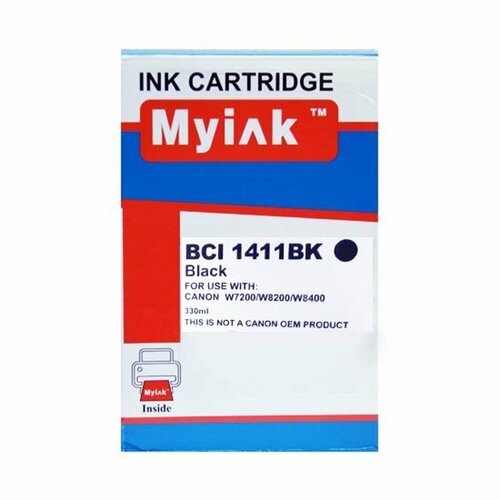 Картридж для CANON BCI-1411Bk W7200/8200 black MyInk