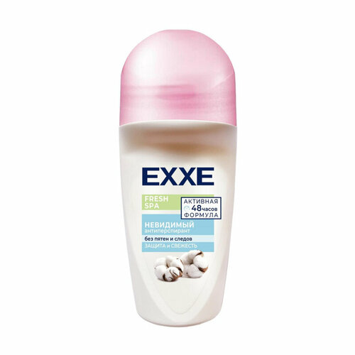 Дезодорант женский EXXE Fresh SPA Невидимый антиперспирант( ролик), 50 мл, 2 штуки