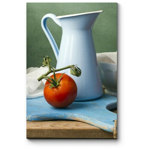 Модульная картина Спелые томаты на ветке 20x30