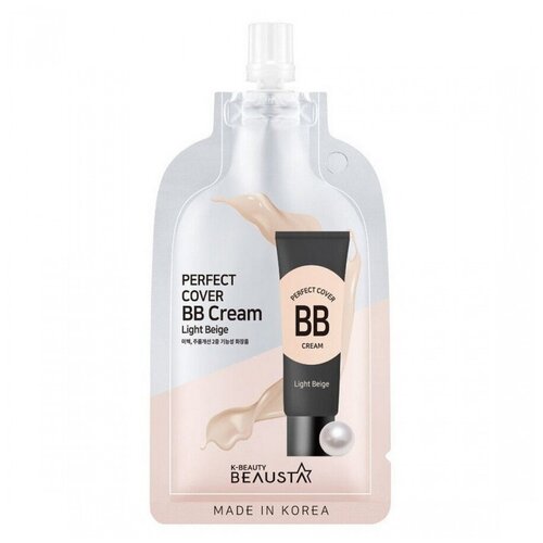 Beausta ВВ крем для маскировки несовершенств / Perfect Cover BB Cream #21, светлый бежевый, 15 мл