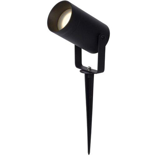 Lucide наземный низкий светильник Taylor 09832/01/30, GU10, 50 Вт, цвет арматуры: черный, цвет плафона черный, 1 шт.