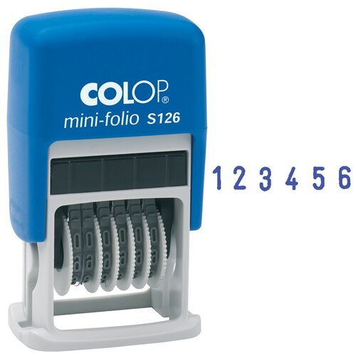 Нумератор COLOP S 126, 6-разрядный, 1 шт.