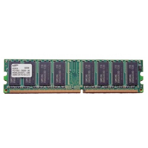 Оперативная память Samsung 262.144 МБ DDR 266 МГц DIMM CL2.5 M368L3223DTL-CB0