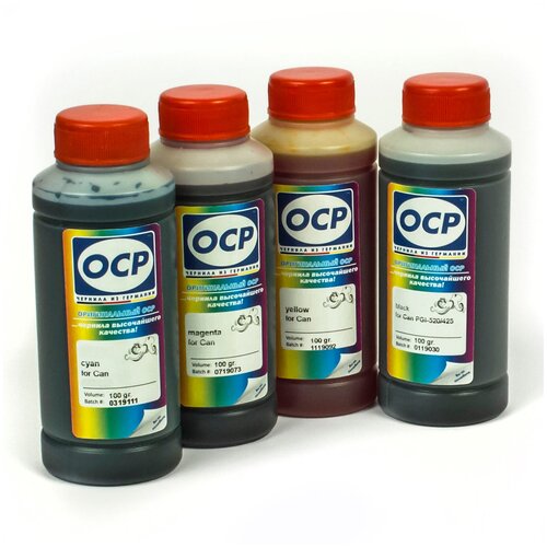 Чернила OCP для принтера Canon PIXMA TS5140, MG2140, MG2240, MG3140, MG3240, MG3540, MG3640, MG3640S, MG4140, MG4240, MX374, MX394, MX434, MX454