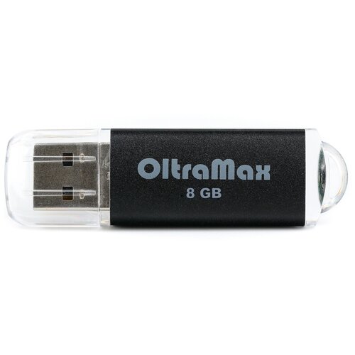 Флешка OltraMax 30 8 ГБ, 1 шт., черный