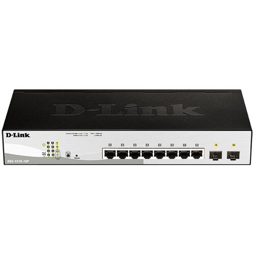 D-Link Коммутатор D-Link DGS-1210-10P/FL1A