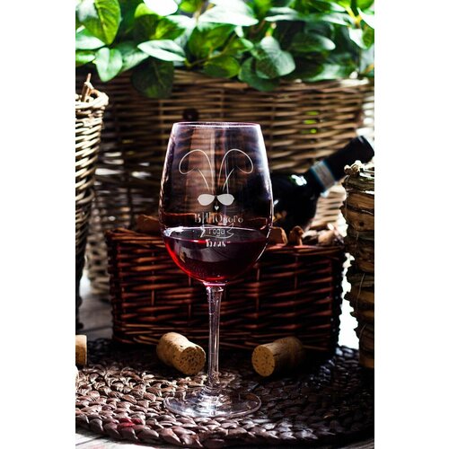 Бокал для вина винового года Толик