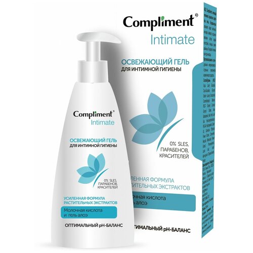 Гель для интимной гигиены Освежающий Compliment Intimate, 250мл