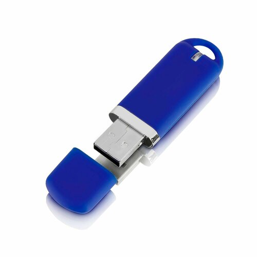 Флешка Memo, 128 ГБ, синяя, USB 3.0, арт. F34 30шт