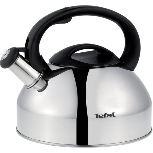 Tefal Чайник со свистком C7922024 3 л, 3 л, черный/металлик