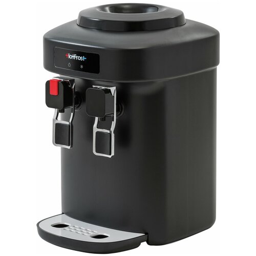 Кулер для воды HOT FROST D65EN, настольный, нагрев/ охлаждение электронное, 2 крана, черный, 110206501