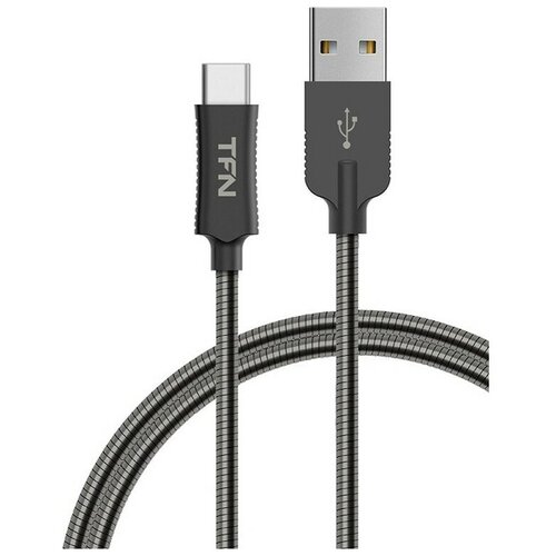 Кабель USB 2.0 A - USB Type-C (m-m), 1м TFN-CFZUSBCUSB1MST