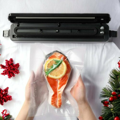 Вакуумный упаковщик, Vacuum Sealer, Запайщик пакетов, Вакууматор для продуктов, Упаковщик пакетов