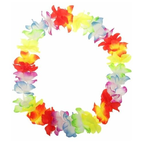Ожерелье гавайское «Цветочная Ланаи»