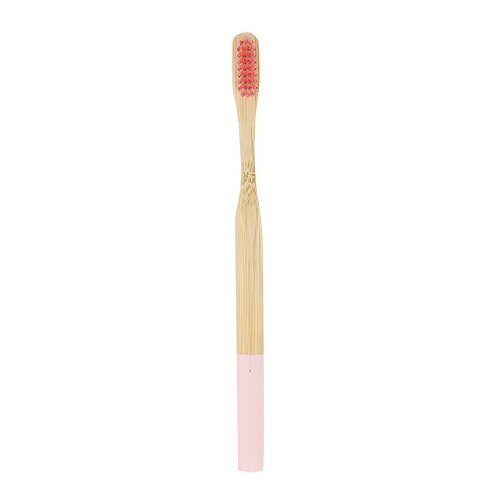 Щетка зубная ACECO бамбуковая светло-розовая (мягкая)
