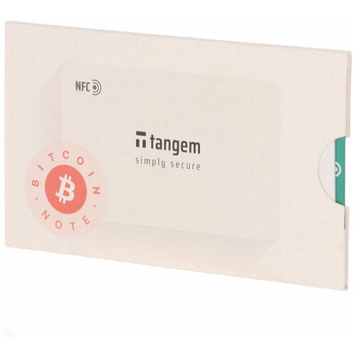 Криптовалютный кошелек Tangem Note Bitcoin
