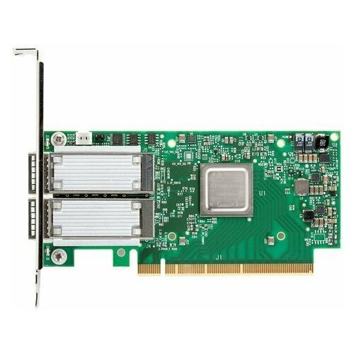 Сетевая карта Mellanox MCX516A-GCAT - PCI Express 4.0 x16, 1000/10000/25000 Мб/с