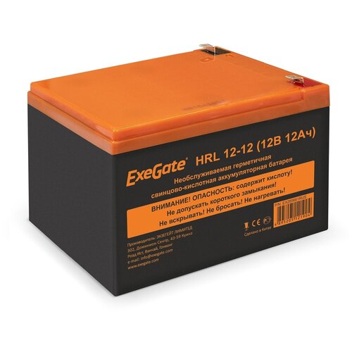 Аккумуляторная батарея ExeGate HRL 12-12 (EX285661RUS)
