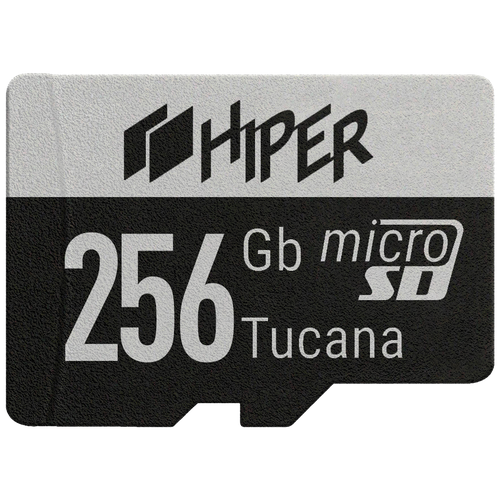 Карта памяти 256Gb - Hiper Micro Secure Digital HX CL10 UHS-1 U3 Tucana HI-MSD256GU3