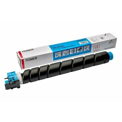 Лазерный картридж Integral TK-8345C голубой ресурс 12000 страниц для принтеров Kyocera