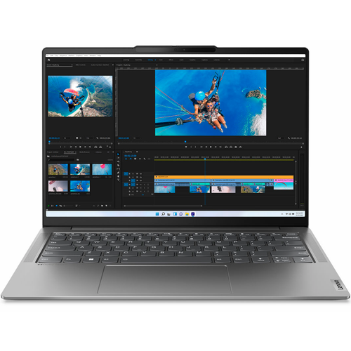 Ноутбук Lenovo Yoga Slim 6 Gen 8 14" WUXGA OLED/Core i5-1240P/16GB/512GB SSD/Iris Xe Graphics/Win 11 Home/RUSKB/серый (82WU006VRK)