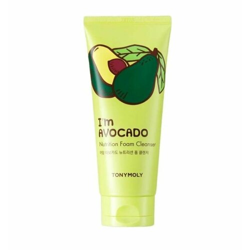 Питательная пенка TONYMOLY I'M AVOCADO FOAM CLEANSER для умывания с экстрактом авокадо 180мл