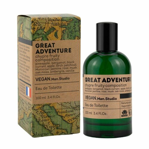 Delta parfum Туалетная вода мужская Vegan Man Studio Great Adventure, 50мл