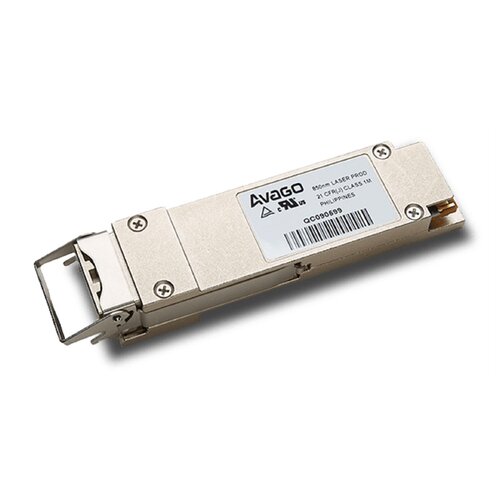 Трансивер Dell Avago 40GE QSFP+ SR, 850nm Wavelength, 100-150m Reach on OM3/OM4 Transceiver - Kit для PC 81xx series 0RF2MY RF2MY GP-QSFP-40GE-1SR AFBR-79E4Z-D-FT1