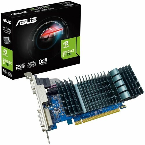 Видеокарта ASUS GeForce GT730 SL 2GD3 BRK EVO 2Gb (90YV0HN0-M0NA00)