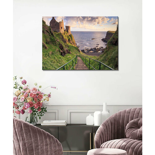 Картина/Картина на холсте для интерьера/Картина на стену/Картина для кухни/ -Ирландия (11) 60х80