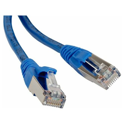 Hyperline PC-LPM-STP-RJ45-RJ45-C5e-3M-LSZH  RJ-45 (M) - RJ-45 (M), 3 м, синий