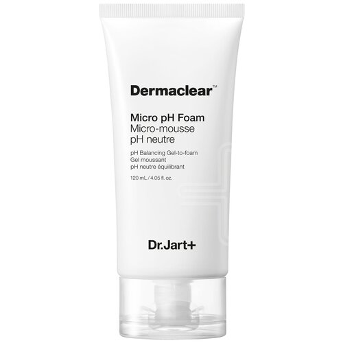 Dr.Jart+ гель-пенка глубокого очищения для умывания Dermaclear Micro pH Foam, 120 мл, 120 г