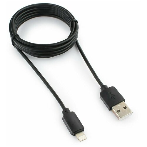 Кабель Гарнизон USB - Lightning (GCC-USB2-AP2-6), 1.8 м, черный