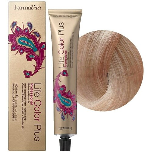 FarmaVita Life Color Plus Крем-краска для волос, 12.81 мерцающий платиновый, 100 мл