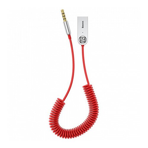 Переходник/адаптер Baseus BA01 USB - 3.5 mm mini jack (CABA01), 0.5 м, 1 шт., красный