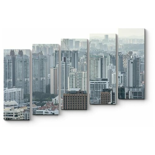 Модульная картина Загадочный Сингапур220x154